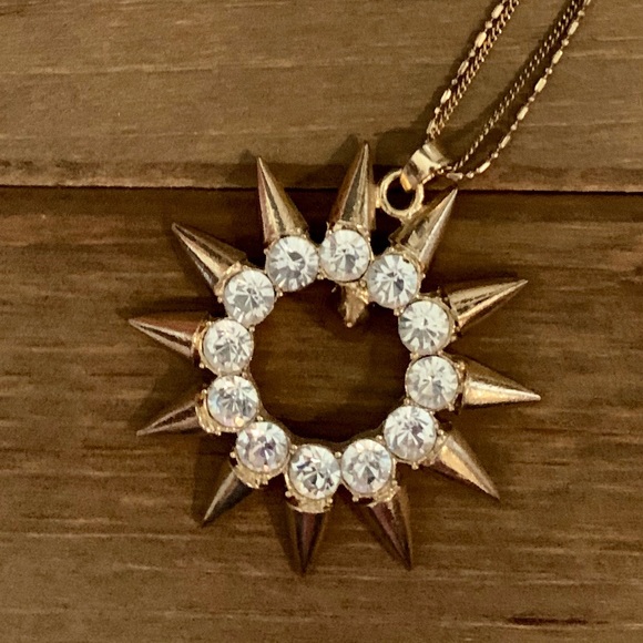 Jewelry | Long Star Rhinestone Pendant Necklace | Poshmark